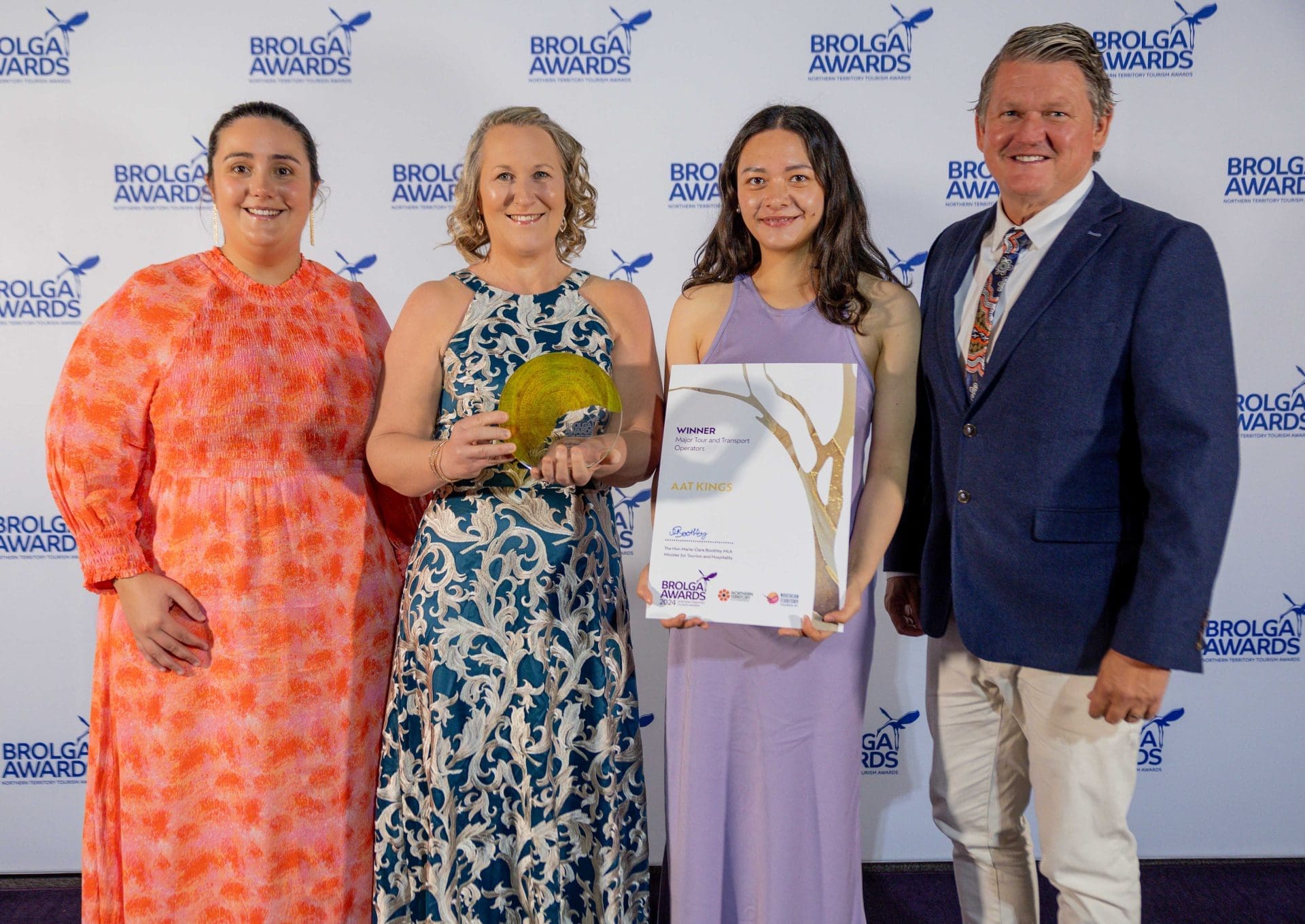 NT's Brolga awards recognise AAT Kings and SEIT Tours - Travel Monitor