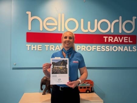 Helloworld agent wins dream Peru adventure with Adventure World ...